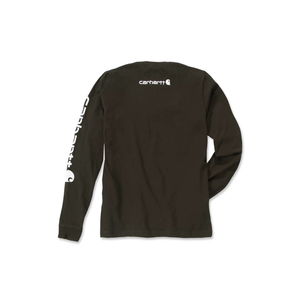 EK231 | טי שירט בייסיק לוגו שרוול ארוך - Outline